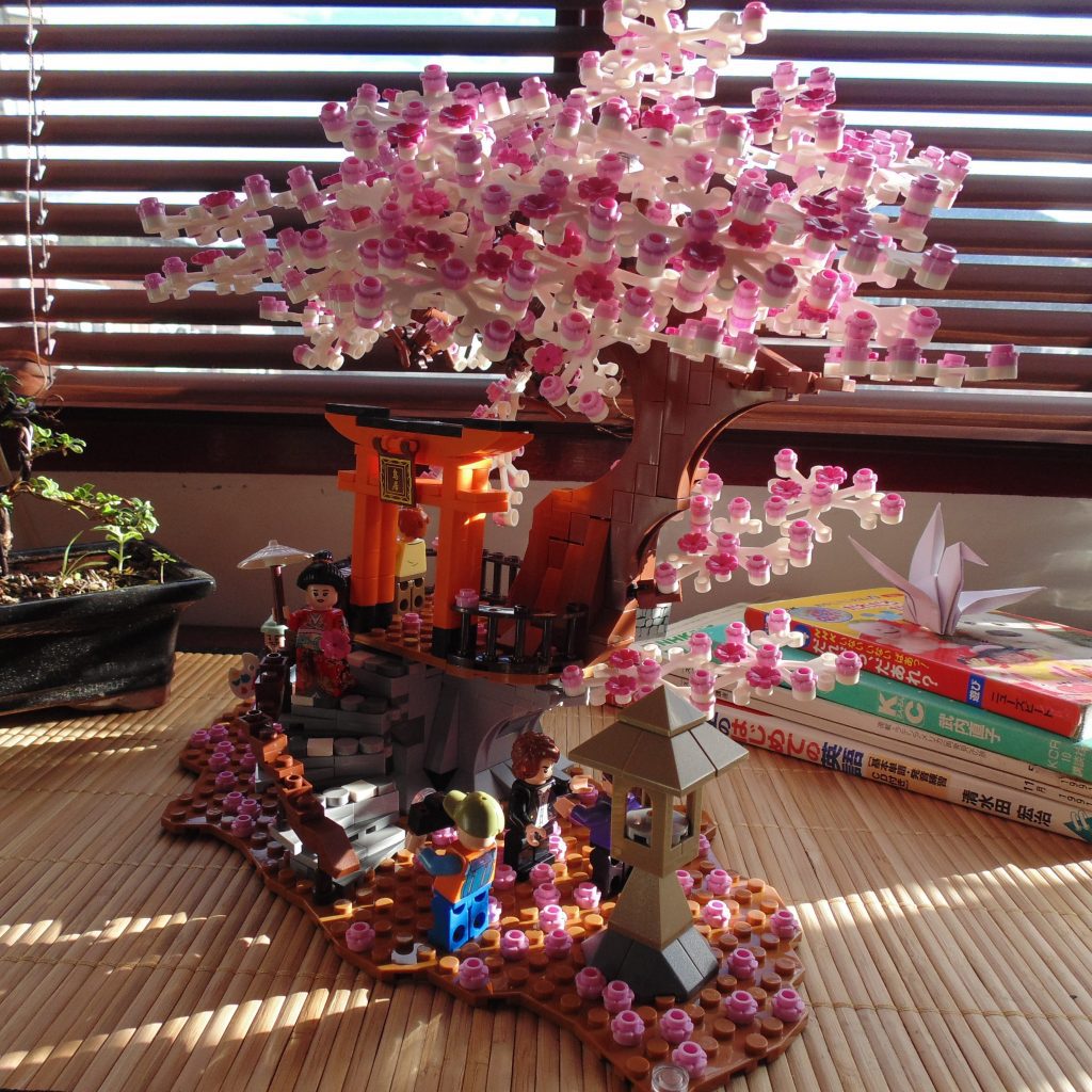 Lego - Set Flor de Cerezo Sakura o Nagame - Koinobori