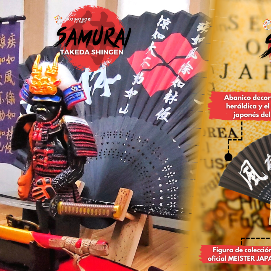 Colección Samurái - Takeda Shingen - Koinobori