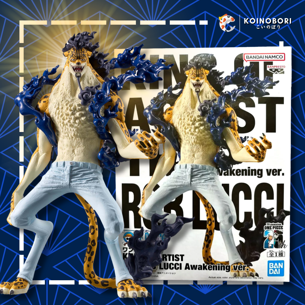 Figura Banpresto ONE PIECE / Rob Lucci Awakening - Koinobori